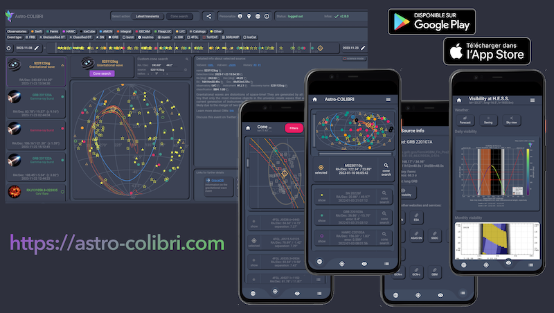 Helpdesk + feature requests - Astro-COLIBRI