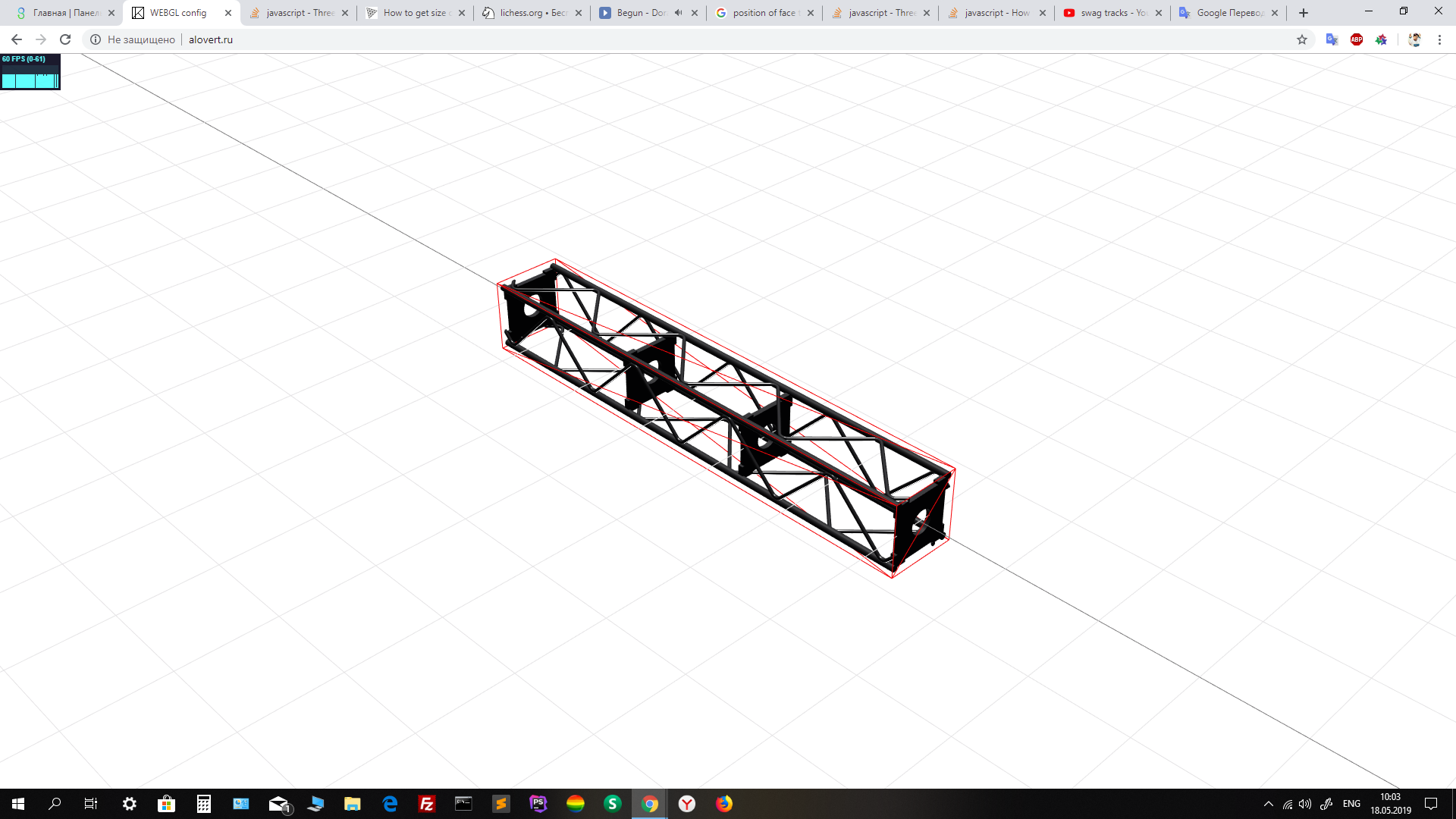 How to get size of intersected side of bufferGeometryBox? - Questions - three.js forum