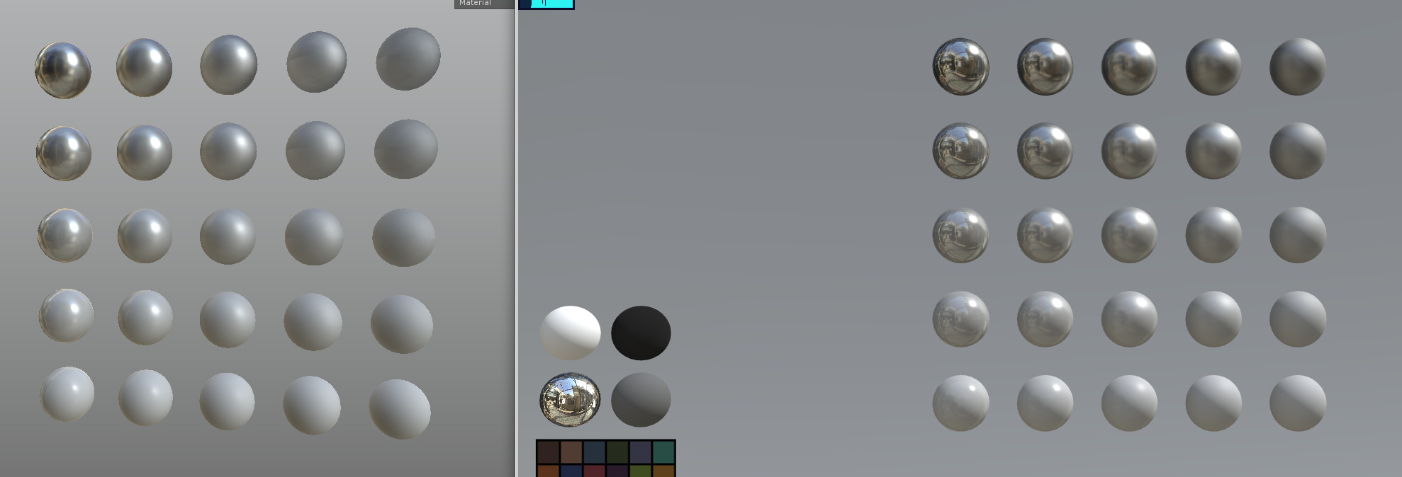 Correct roughness coefficient. Three js by default too shiny - Questions - three.js forum